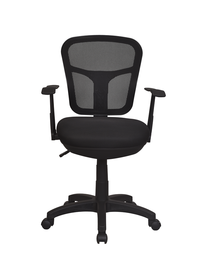Mars Optima | Revolving Mid Back Office Chair with Mesh Back & Cushion ...